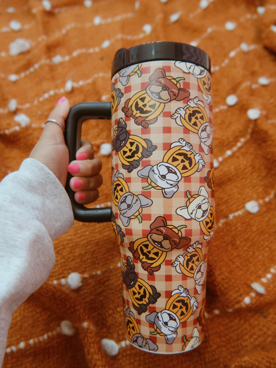 Frenchie Patch Tumbler – Frenchie Friends LLC