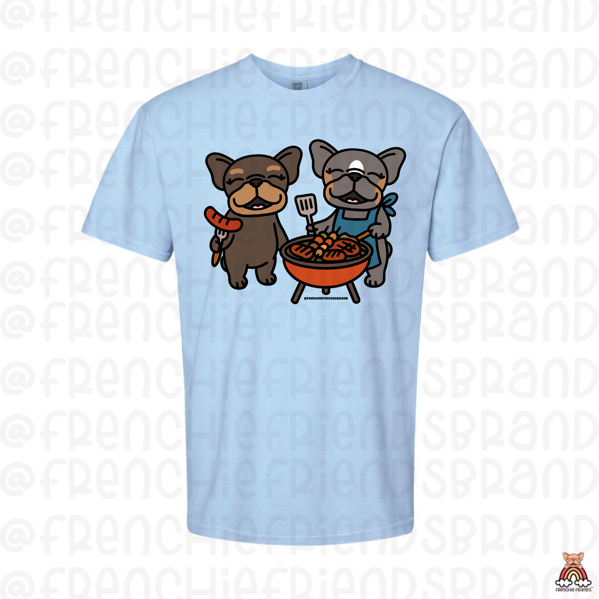 BBQ Bossman Tee – Frenchie Friends LLC