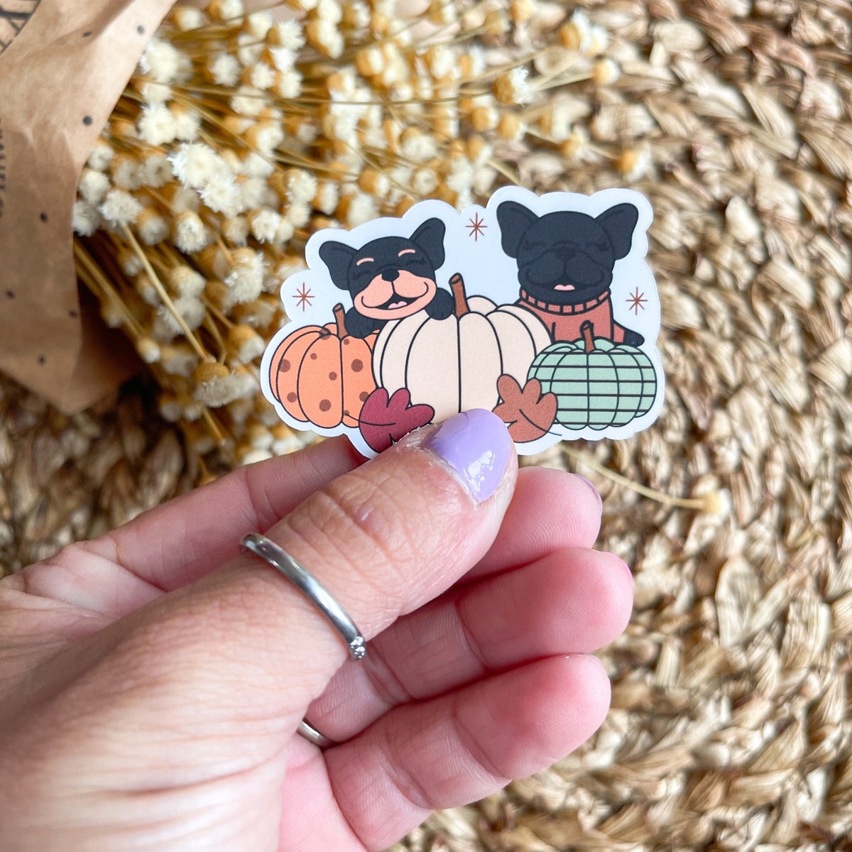 Frenchie Patch Single Sticker – Frenchie Friends LLC