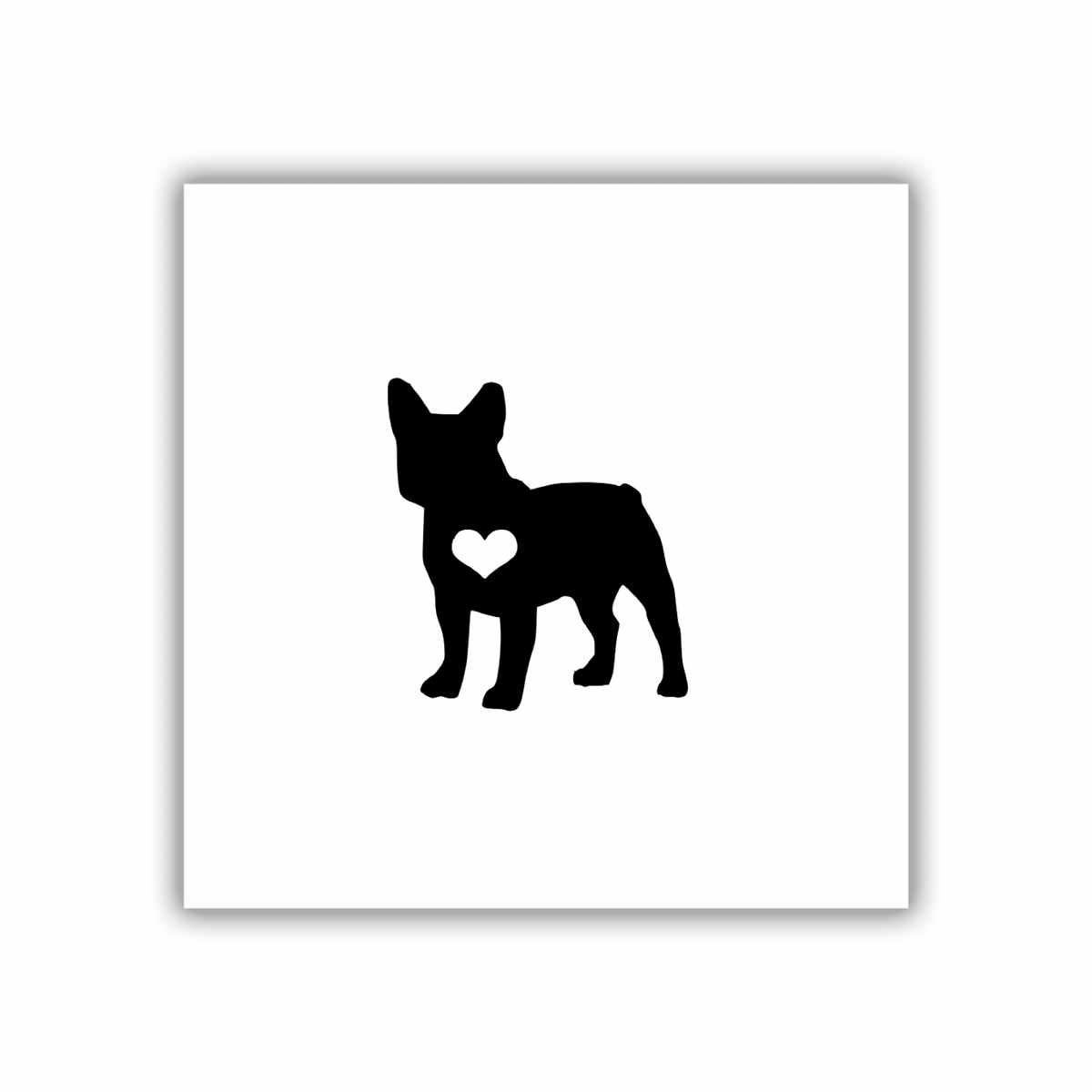 Frenchie Love Custom Decal – Frenchie Friends LLC